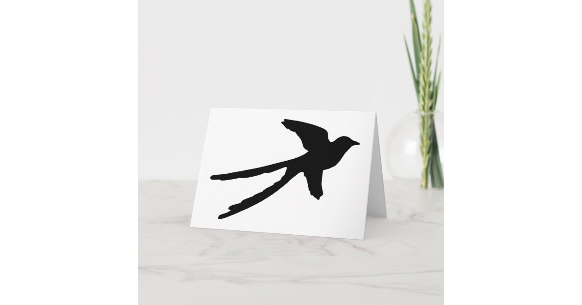 Scissortail Flycatcher Card | Zazzle
