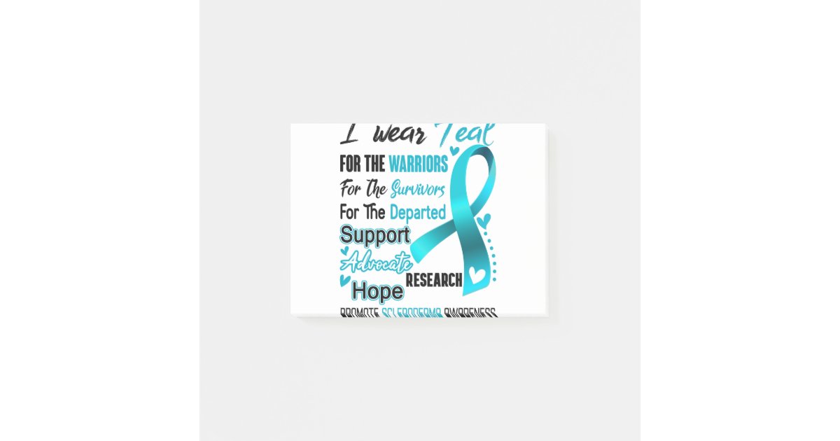Scleroderma Awareness Month Ribbon Gifts Post-it Notes | Zazzle