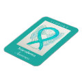 Scleroderma Awareness Ribbon Angel Custom Magnet | Zazzle