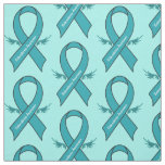 Scleroderma Awareness Butterfly Fabric | Zazzle