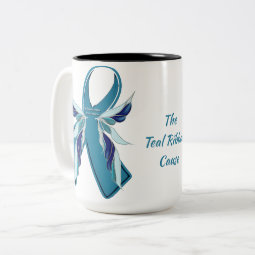 Scleroderma Awareness Teal Ribbon Cause Mug | Zazzle