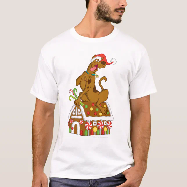 Scooby and Gingerbread House T-Shirt | Zazzle