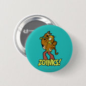Scooby-Doo and Shaggy Zoinks! Button | Zazzle