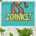 Scooby-Doo and Shaggy Zoinks! Kitchen Towel | Zazzle