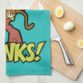 Scooby-Doo and Shaggy Zoinks! Kitchen Towel | Zazzle