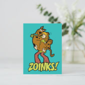 Scooby-Doo and Shaggy Zoinks! Postcard | Zazzle