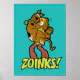 Scooby-Doo and Shaggy Zoinks! Poster | Zazzle