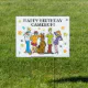 Scooby-Doo and the Gang Birthday Welcome Sign | Zazzle