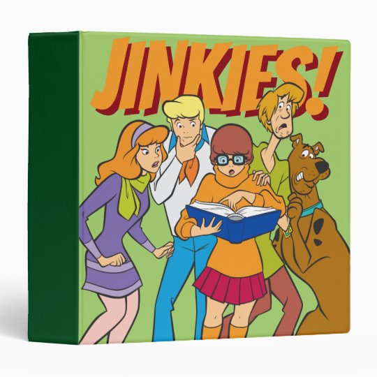 Scooby-Doo and the Gang Investigate Book 3 Ring Binder | Zazzle.com