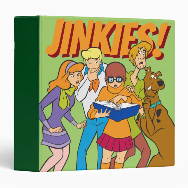 Scooby-Doo and the Gang Investigate Book 3 Ring Binder | Zazzle