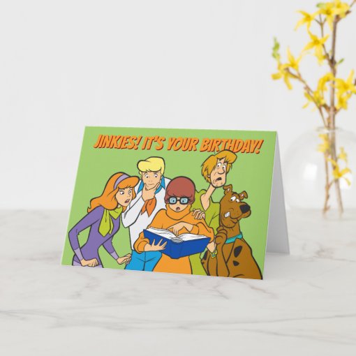 Scooby-Doo and the Gang Investigate Book Card | Zazzle