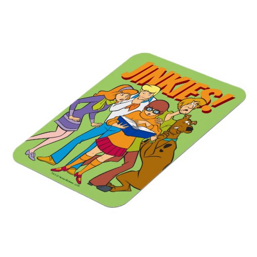 Scooby-Doo and the Gang Investigate Book Magnet | Zazzle