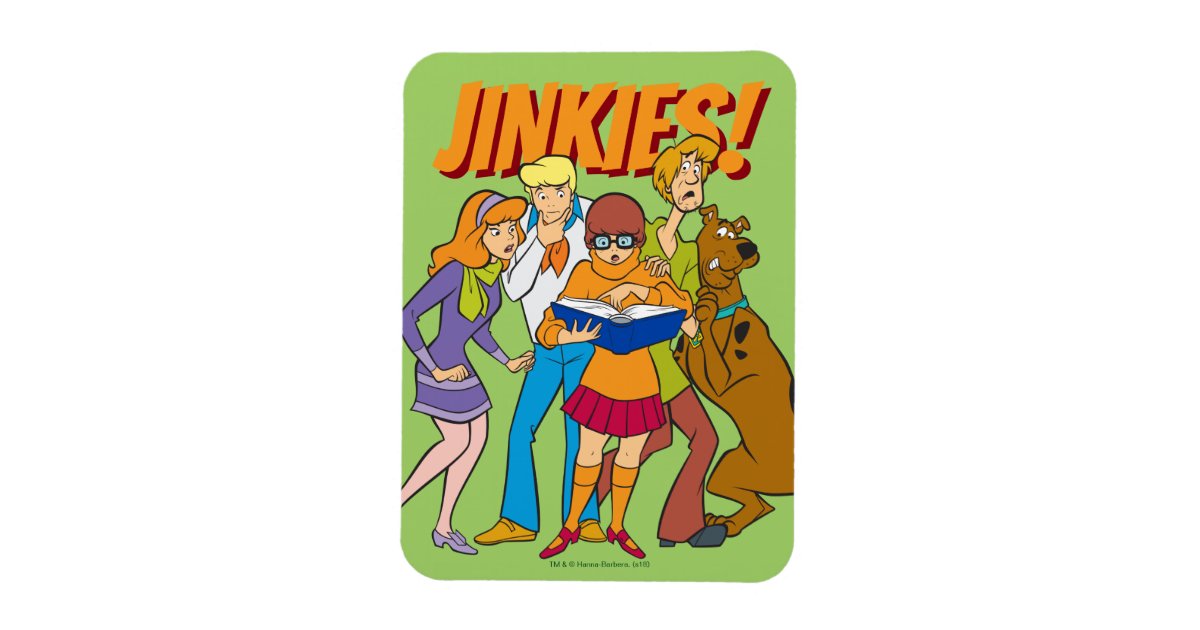 Scooby-Doo and the Gang Investigate Book Magnet | Zazzle
