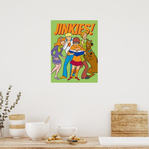 Scooby-Doo and the Gang Investigate Book Poster | Zazzle