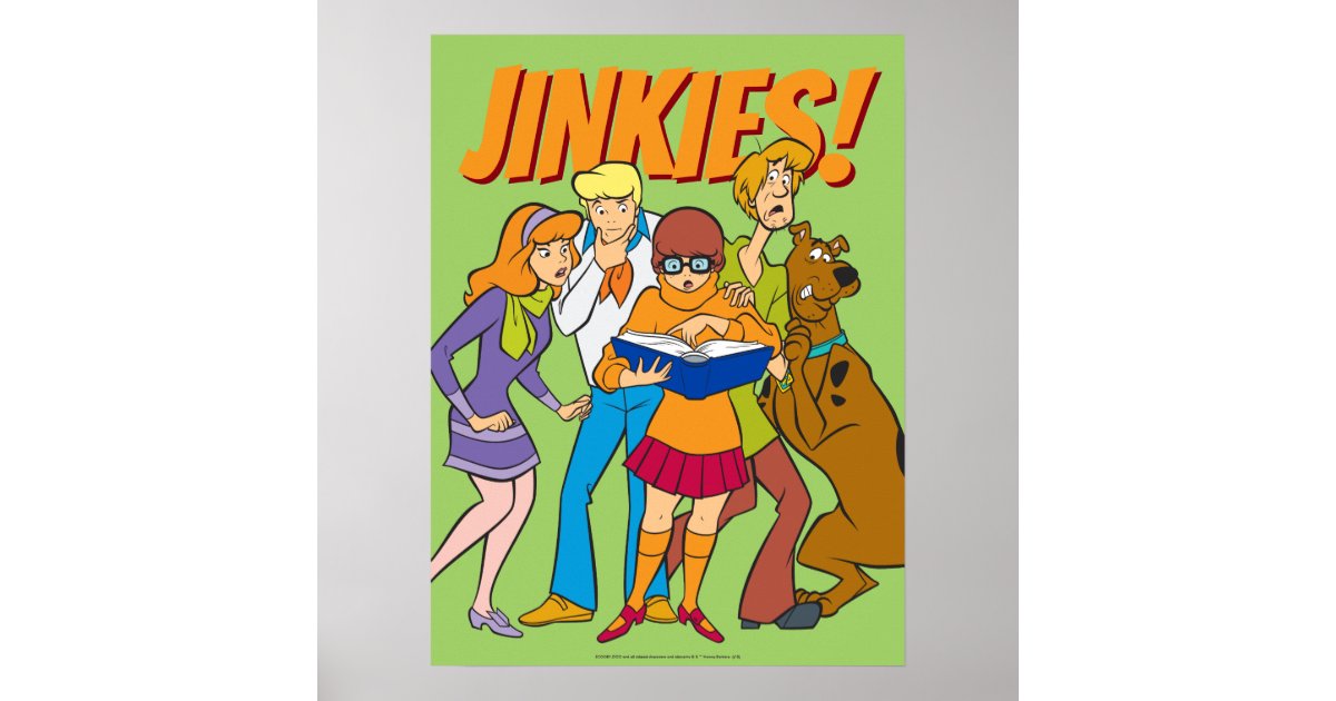Scooby-Doo and the Gang Investigate Book Poster | Zazzle