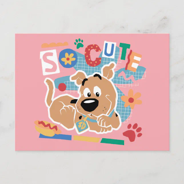 Scooby-Doo | Baby Scooby-Doo So Cute Postcard | Zazzle