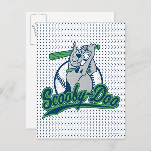 Scooby-Doo Baseball Logo Postcard | Zazzle