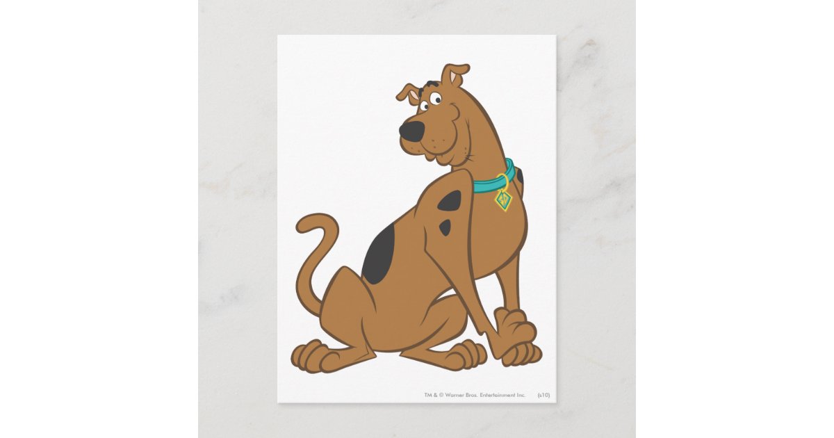 Scooby-Doo Bashful Pose Postcard | Zazzle