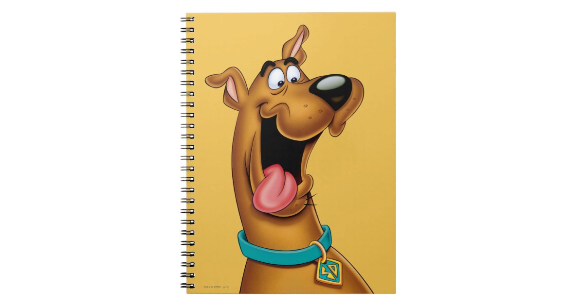 Scooby-Doo Excited Face Notebook | Zazzle