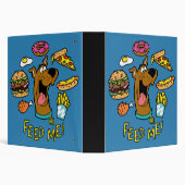 Scooby-Doo Feed Me! 3 Ring Binder | Zazzle