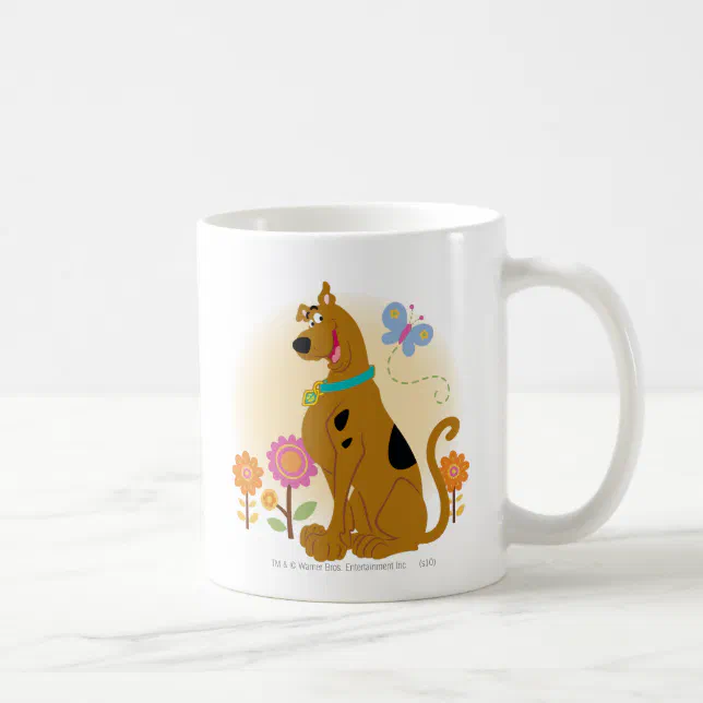 Scooby-Doo Following Butterfly Coffee Mug | Zazzle