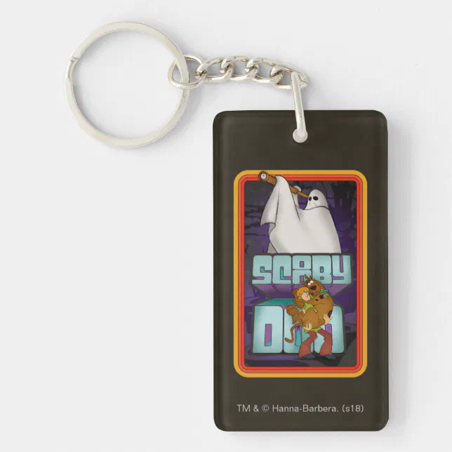 Scooby-Doo | Ghost Looking for Shaggy & Scooby Keychain | Zazzle