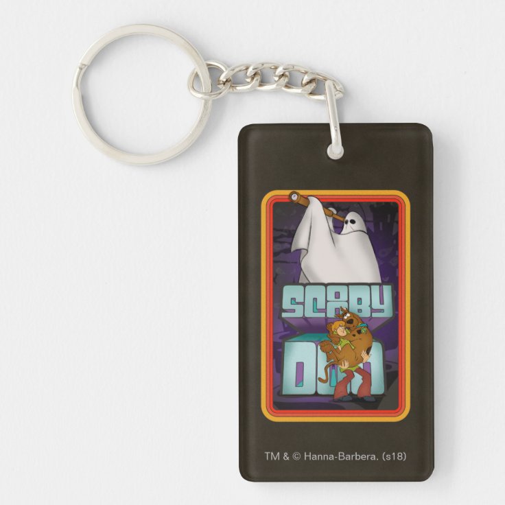 Scooby-Doo | Ghost Looking for Shaggy & Scooby Keychain | Zazzle