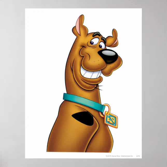 Scooby-Doo Grin Poster | Zazzle