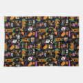 Scooby-Doo | Halloween Scooby-Doo Pattern Kitchen Towel | Zazzle