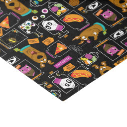 Scooby-Doo | Halloween Scooby-Doo Pattern Tissue Paper | Zazzle