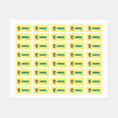 Scooby-Doo Happy Face Labels | Zazzle