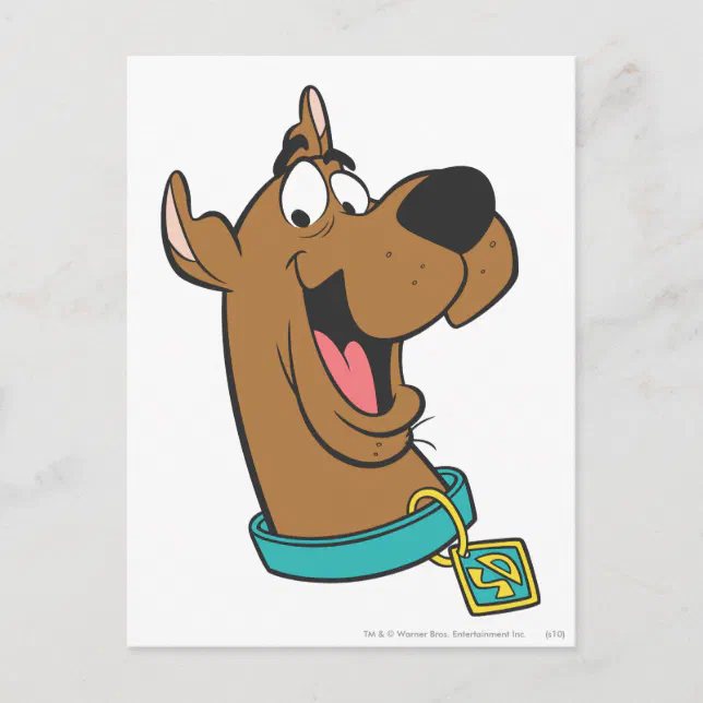 Scooby-Doo Happy Face Postcard | Zazzle