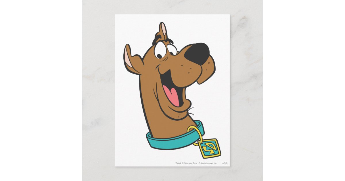 Scooby-Doo Happy Face Postcard | Zazzle.com