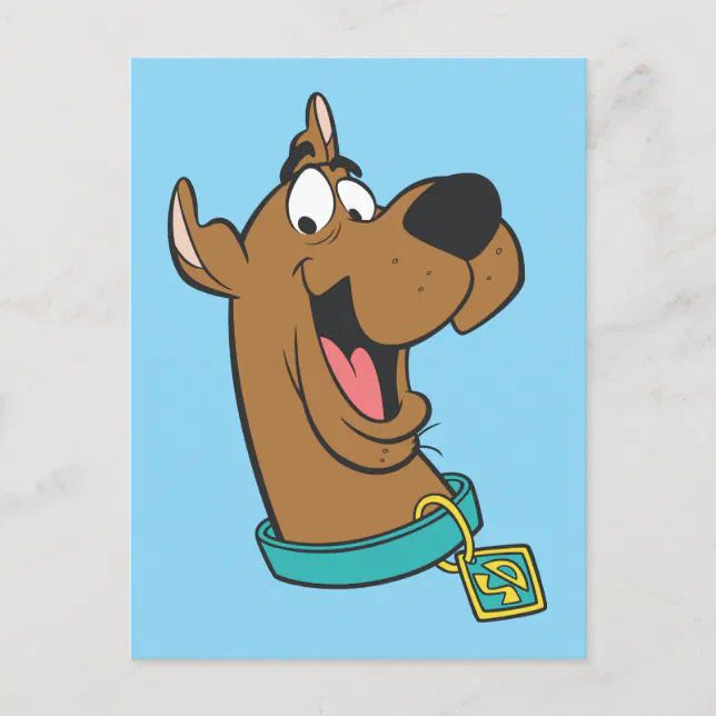 Scooby-Doo Happy Face Postcard | Zazzle