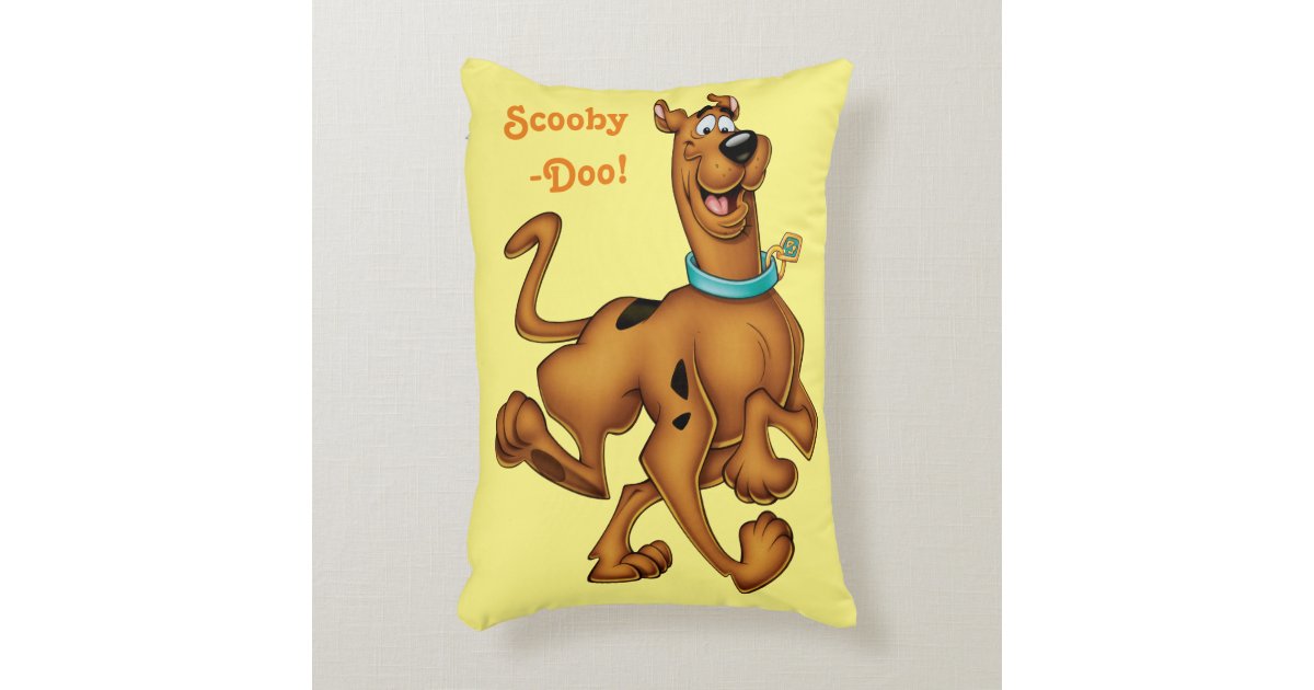 Scooby-Doo Happy Walk Decorative Pillow | Zazzle