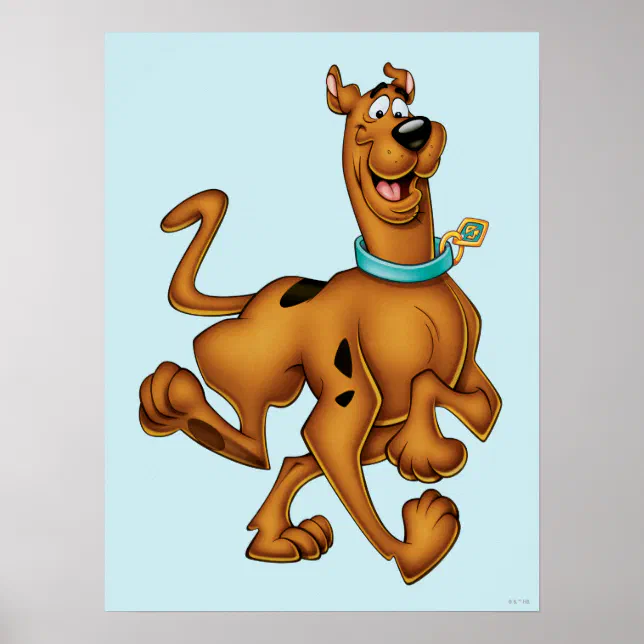 Scooby-Doo Happy Walk Poster | Zazzle