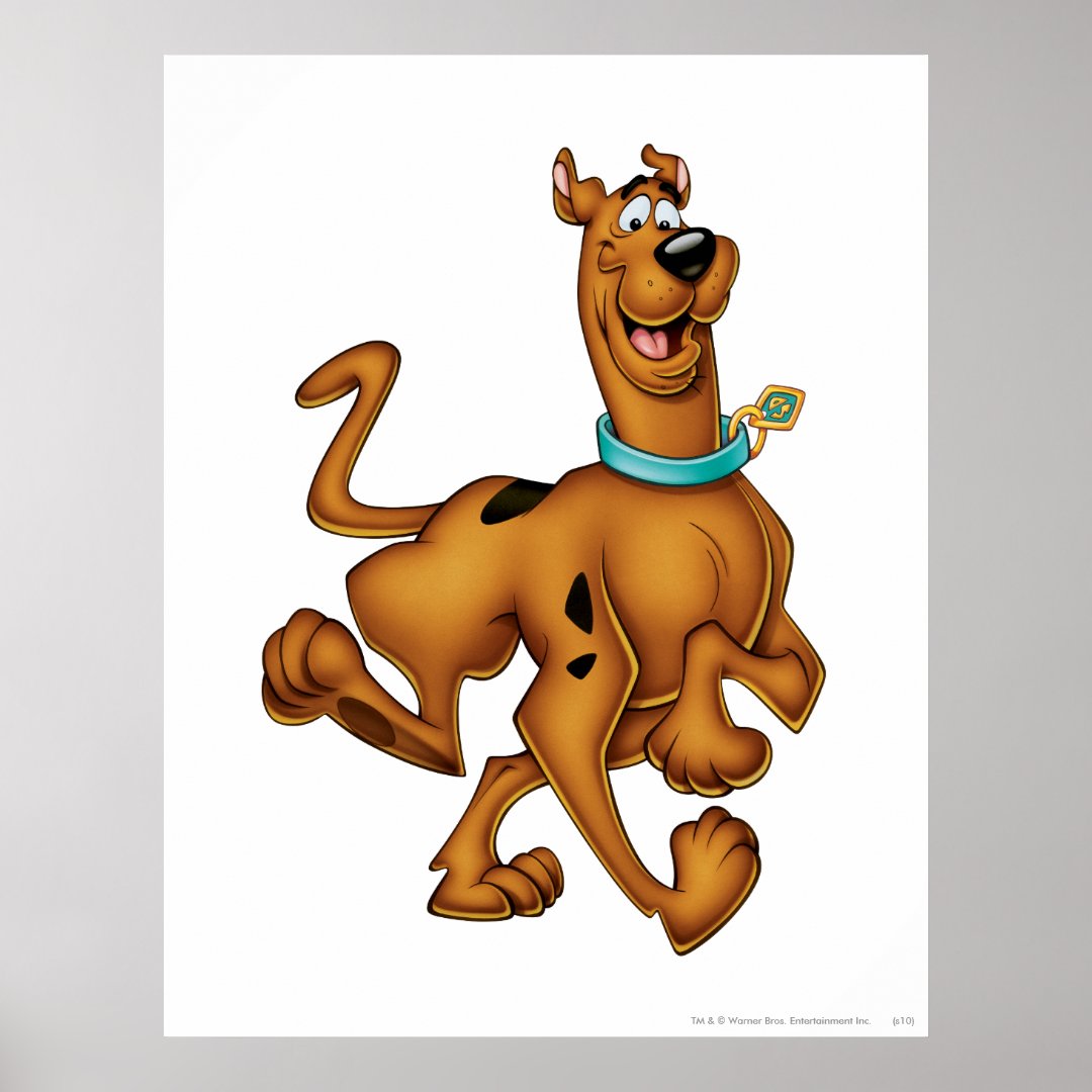 Scooby-Doo Happy Walk Poster | Zazzle
