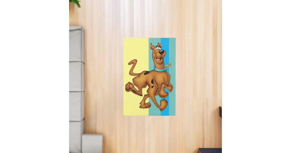 Scooby-Doo Happy Walk Rug | Zazzle