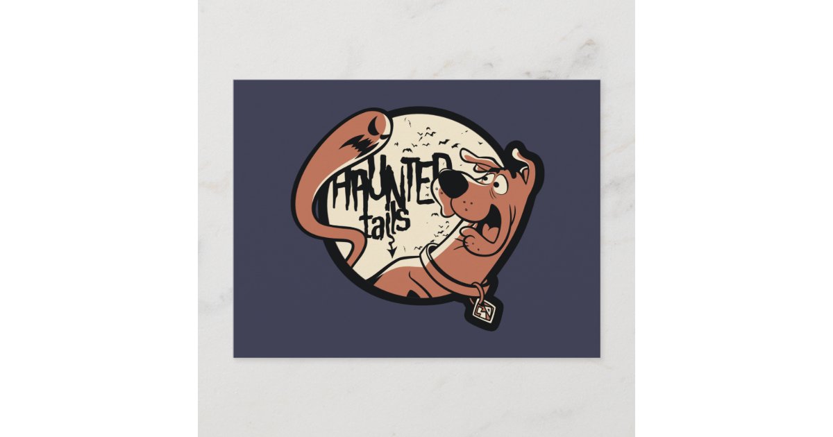 Scooby-Doo "Haunted Tails" Postcard | Zazzle