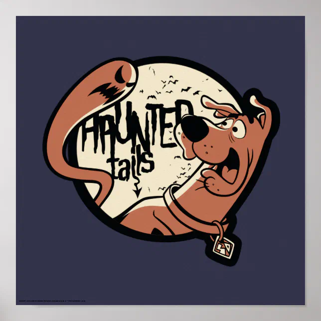 Scooby-Doo "Haunted Tails" Poster | Zazzle