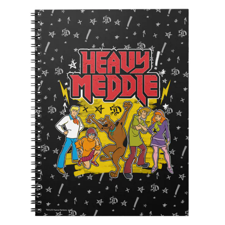 Scooby-Doo | "Heavy Meddle" Graphic Notebook | Zazzle