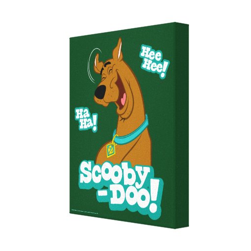 Scooby-Doo Laughing Canvas Print | Zazzle