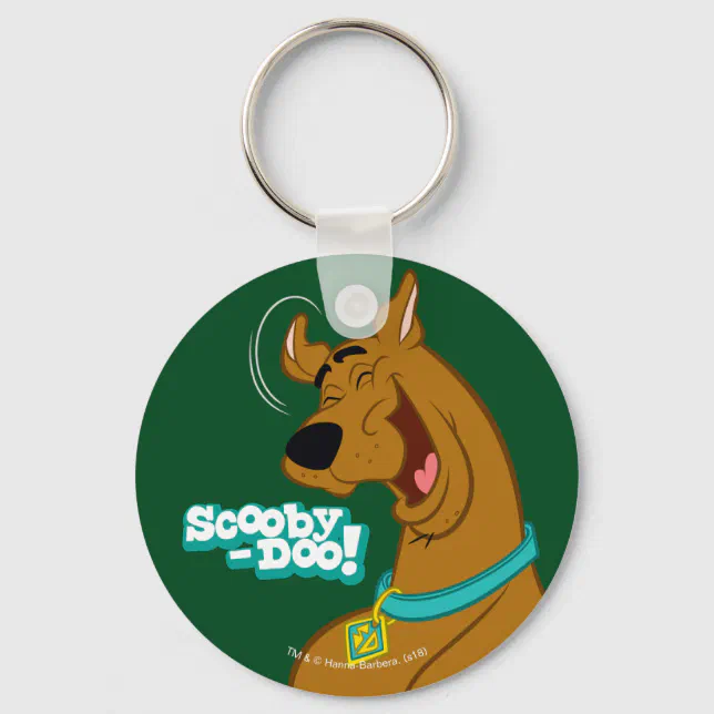 Scooby-Doo Laughing Keychain | Zazzle