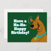Scooby-Doo Laughing Postcard | Zazzle