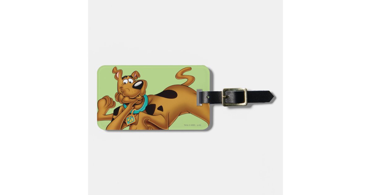 Scooby-Doo Lying Down Luggage Tag | Zazzle