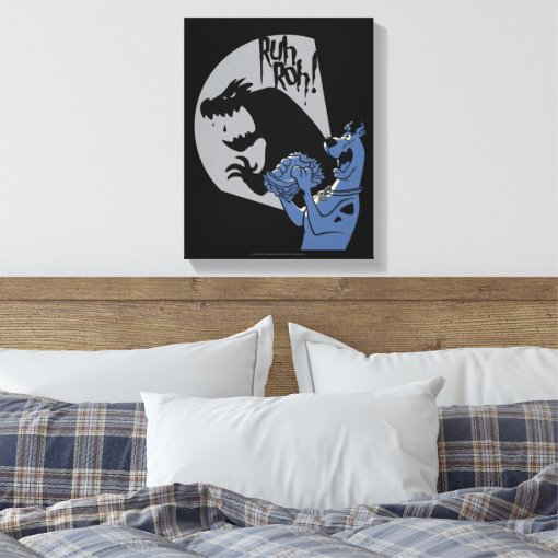 Scooby-Doo Midnight Snack "Ruh Roh!" Canvas Print | Zazzle