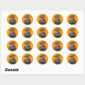Scooby Doo-Monster Truck Classic Round Sticker | Zazzle