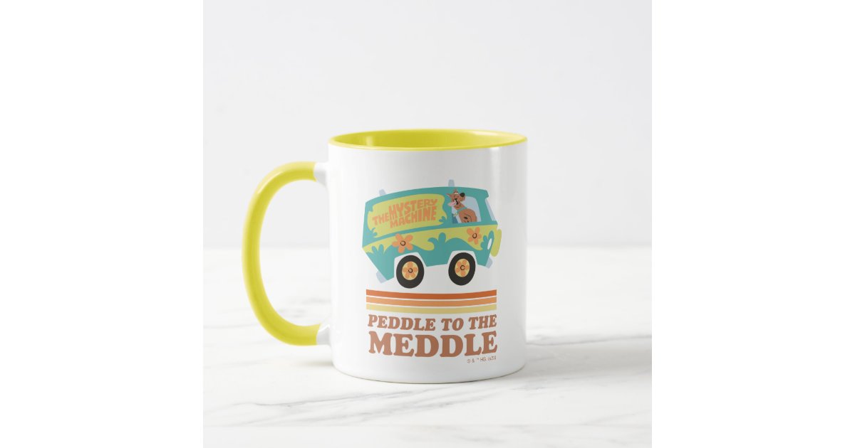 Scooby-Doo Mystery Machine "Peddle to the Meddle" Mug | Zazzle