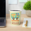 Scooby-Doo Mystery Machine "Peddle to the Meddle" Paper Cups | Zazzle