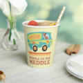 Scooby-Doo Mystery Machine "Peddle to the Meddle" Paper Cups | Zazzle